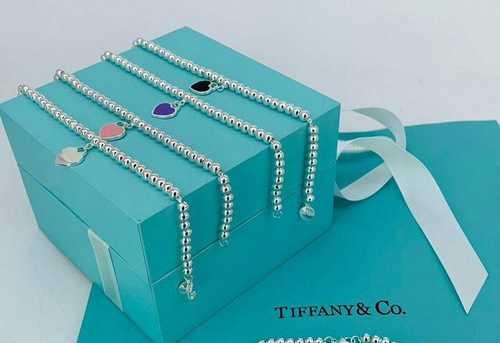 Tiffany браслет серебро