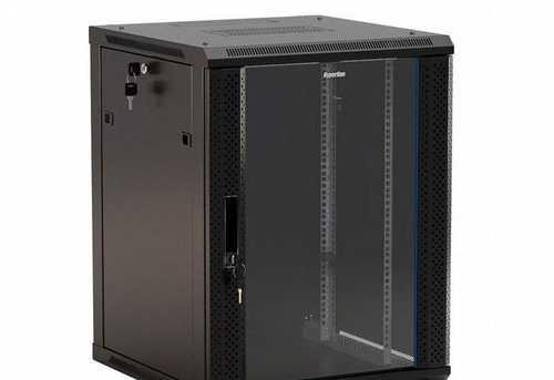 Настенный шкаф Hyperline TWB 15U Ш450xГ600мм Чёрны