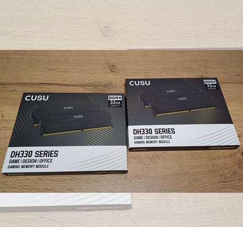 Озу Cusu DDR4 32Gb (16Gbx2) 3600Mhz