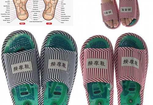 Женские тапочки, магнитные сандалии для акупунктур