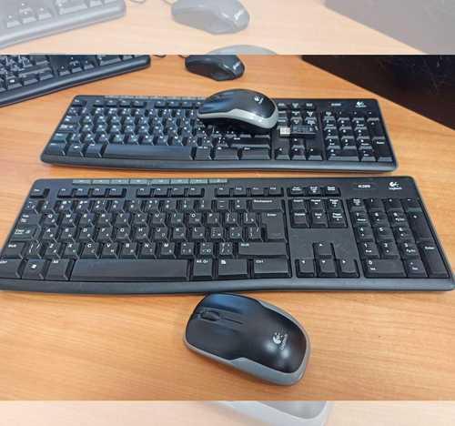 Беспроводная клавиатура и мышь Logitech K260