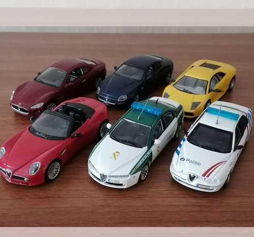 Alfa Romeo, Maserati, Lamborghini 1:43 DeA