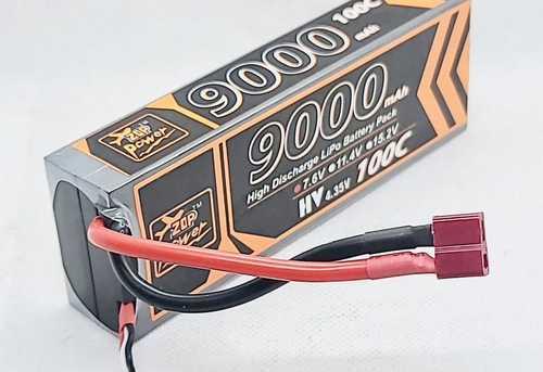 Аккумулятор Lipo li-po 2s 7,6v 9000mah Новые