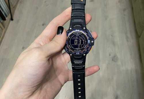 Мужские цифровые часы с двойным датчиком Casio