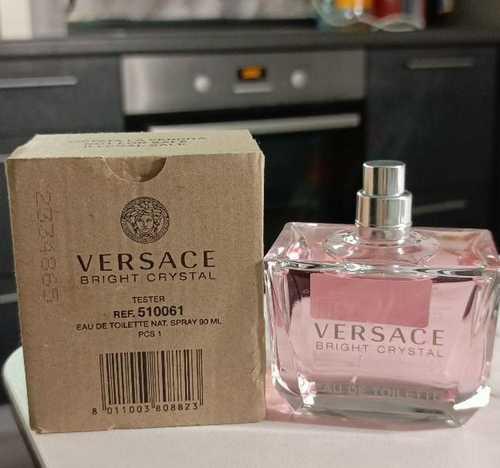 Versace bright crystal eau de toilette 90 мл