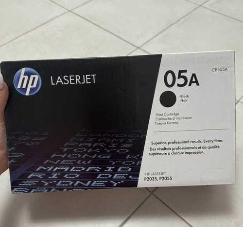 Картридж HP CE505A