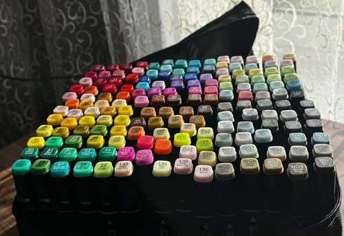 Набор спиртовых маркеров 168 цветов
