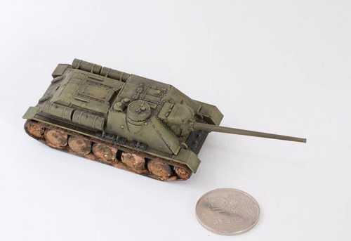 Собранные модели танки Звезда 1/100: Су-100, Т-26