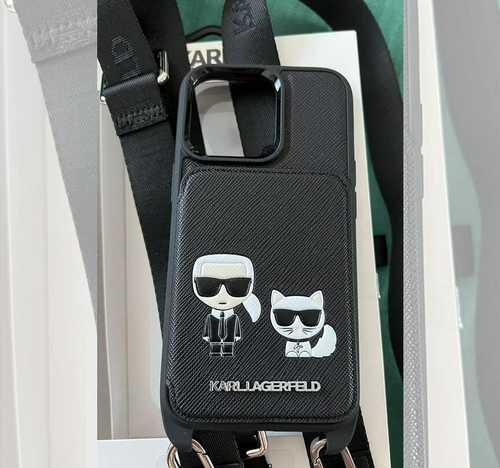 Чехол на iPhone 13 pro karl lagerfeld