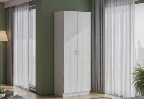 Шкаф распашной Ронда (Бася) 2Д белый в наличии