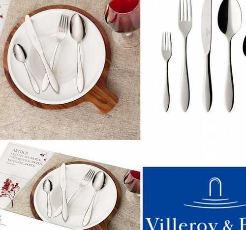 NEW Villeroy&Boch Arthur 30 Предметов Набор Новый