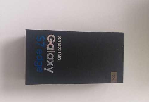 Коробка от Samsung Galaxy S7 edge