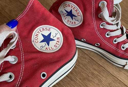 Кеды converse высокие