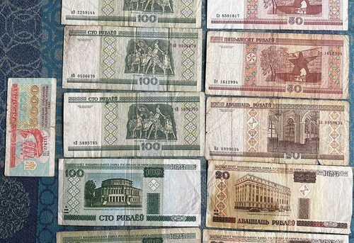 Банкноты Беларусь и Украина