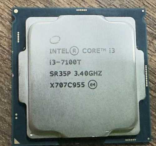 Процессор Intel core i3 7100T