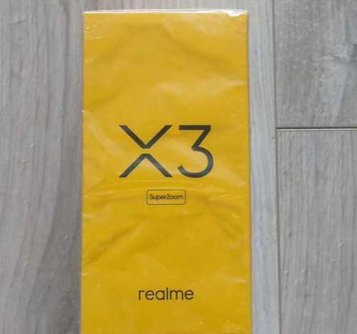 Пустая коробка от смартфона realme x3 superzoom