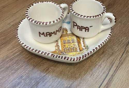 Кофейный набор керамика San Marino