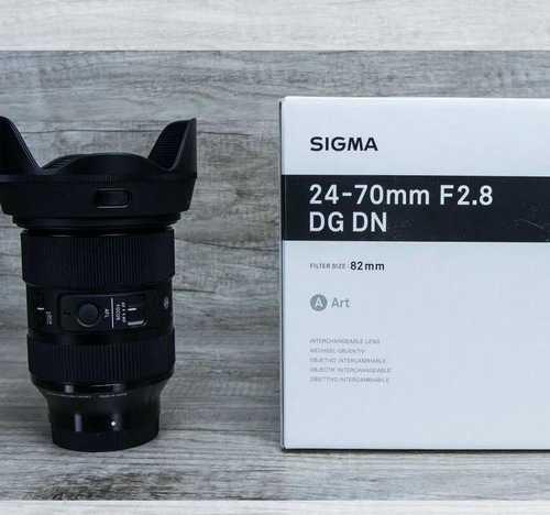 Объектив Sigma 24-70 F2.8 DG DN Art Sony E