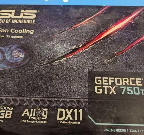 Видеокарта Asus GeForce GTX 750Ti