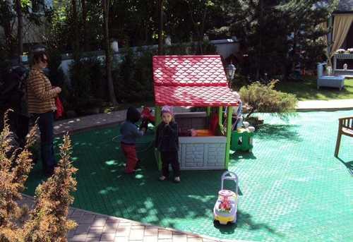 Пластиковые покрытия для детских площадок
