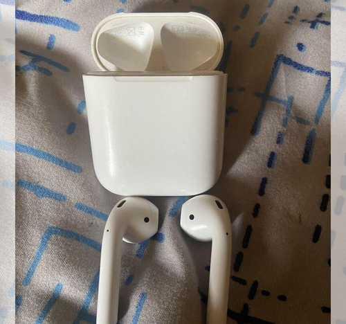 Наушники airpods 2 беспроводные