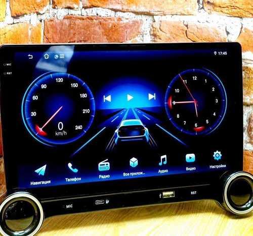 Магнитола android 10 дюймов с крутилками 6-128 GB