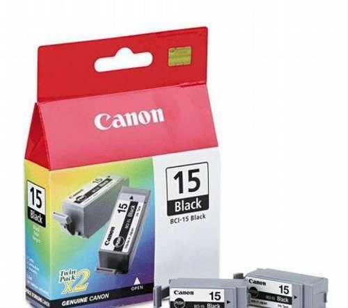 Набор картриджей Canon BCI-15BK Twin Pack (8190A00