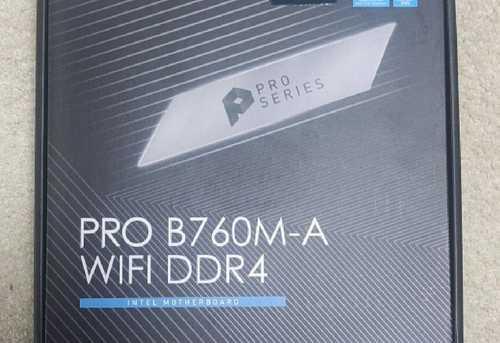 Материнская плата B760m-a PRO Wi-Fi ddr4