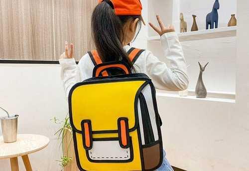 Детский рюкзак в корейском стиле 3д