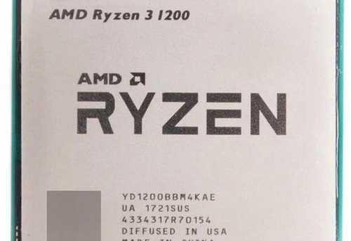 Процессор Ryzen 3 1200 AM4, 4 x 3100мгц