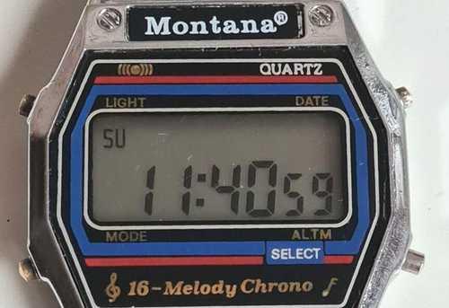 Часы Montana Монтана из 90-х, оригинал с браслетом