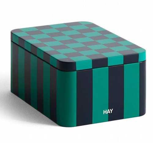 Контейнер HAY Tin Container small Green-dark blue