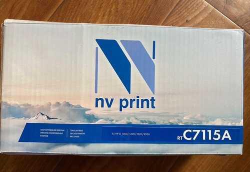 Тонер картридж NV Print