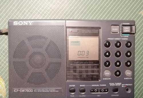 Радиоприёмники Sony ICF SW 7600