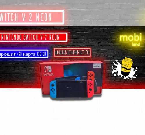 Nintendo Switch Rev.2 Прошитая   Гарантия