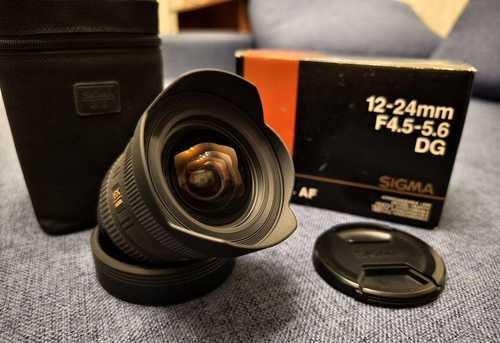Sigma AF 12-24 mm f/4.5-5.6 EX DG Sony A