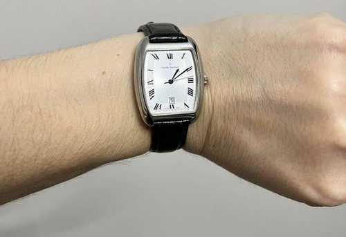Часы claude bernard 3atm кожаный ремень