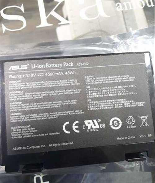 Аккумулятор a32-f52 (a32-f82) для ноутбука Asus