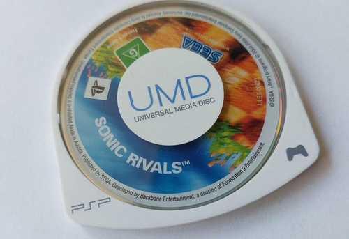 Игра для PSP Sonic Rivals umd диск