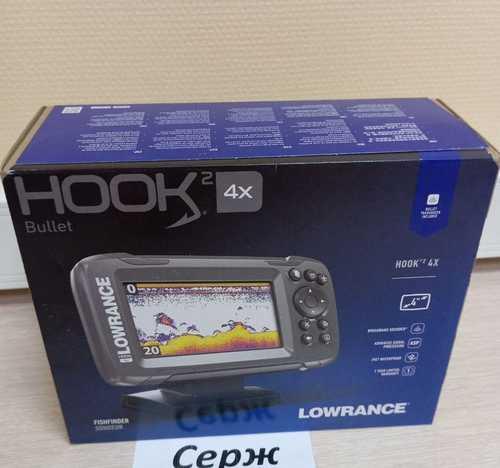 Эхолот Lowrance Hook 2 4x Bullet