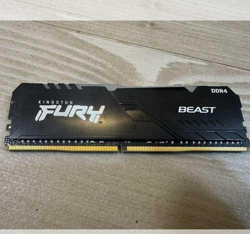 Оперативная память Kingston fury Beast Black RGB