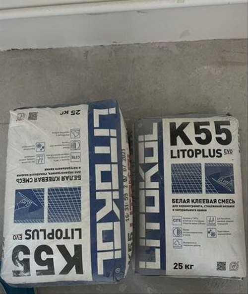 Клей для плитки Litokol k55