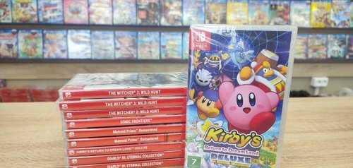 Kirby's return to dream land deluxe nintendo англ