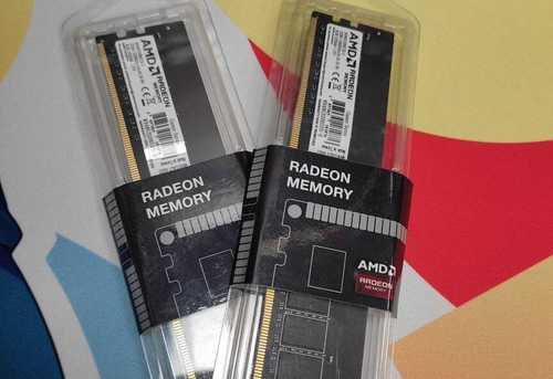 Оперативная память DDR4 AMD Radeon 3200мгц 8+8