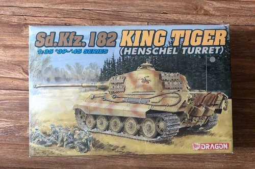 Сборная Модель танка 1 35 King tiger Dragon 6208
