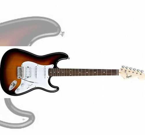 Fender squier bullet trem BSB Электрогитара