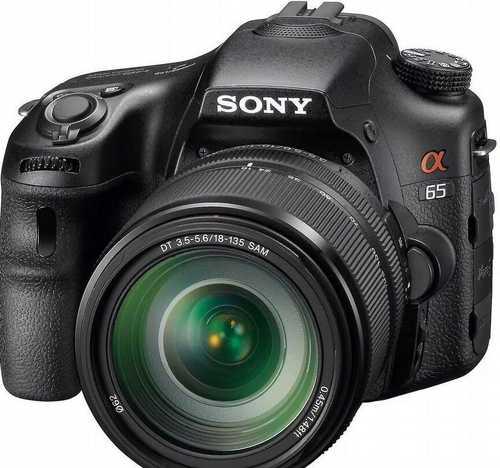 Зеркальный фотоаппарат Sony Alpha SLT-A65 Kit