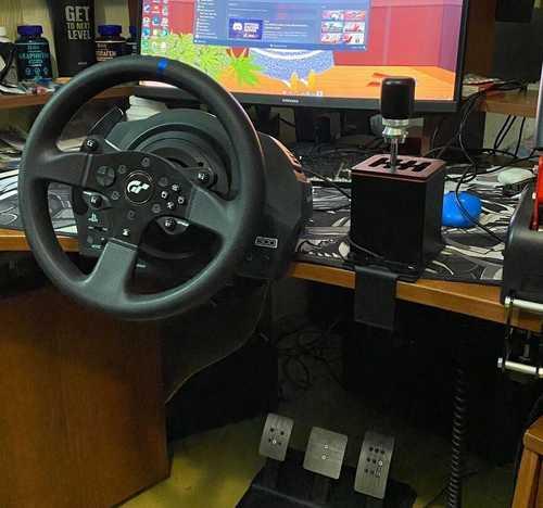 Игровой руль thrustmaster t300 RS GT