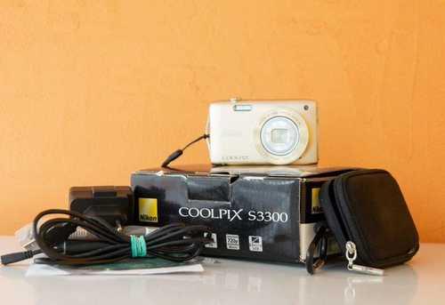 Цифровой фотоаппарат Nikon Coolpix S3300 + примеры