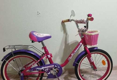 Детский велосипед Black Aqua Princess